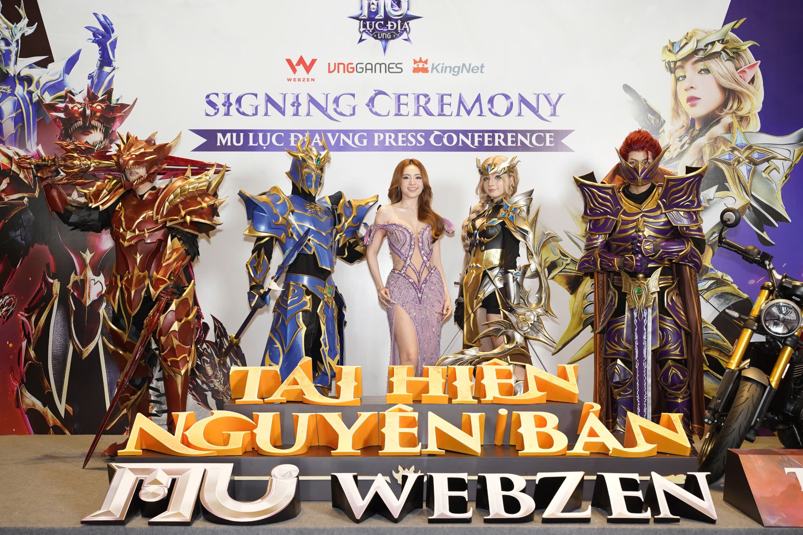 Thông cáo báo chí-VNGGames hợp tác chiến lược với Webzen và Kingnet, chính thức phát hành MU Lục ...